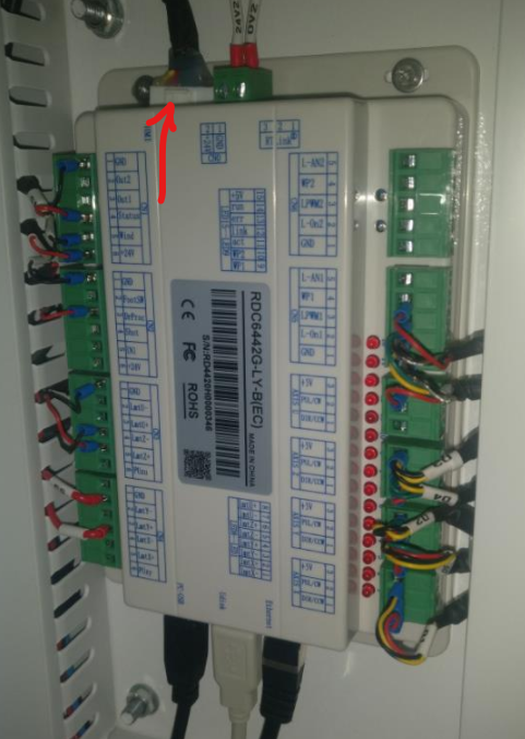 Connecting To Controller Message on Ruida HMI